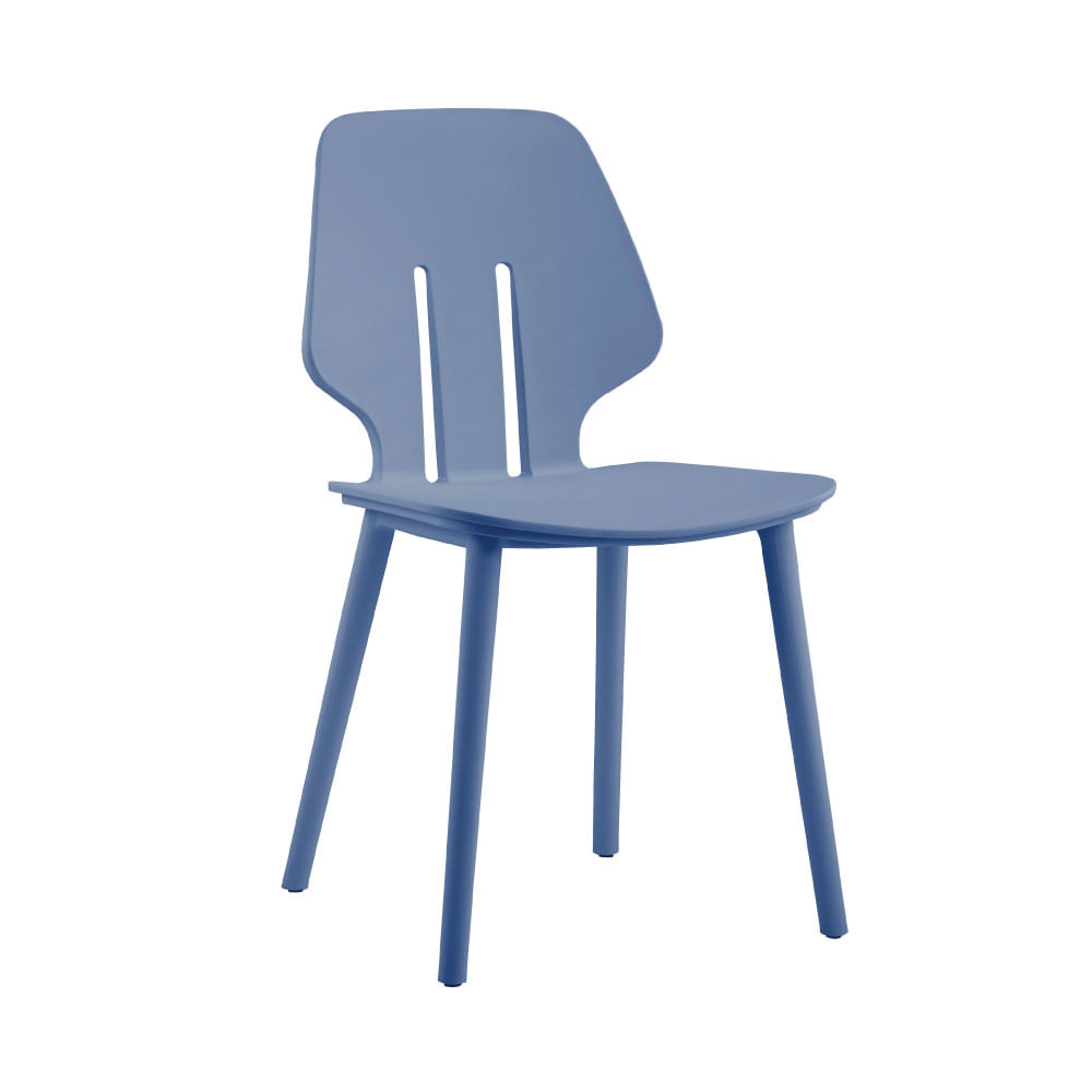 Silla Auxiliar Juan Plástico Azul Oscuro