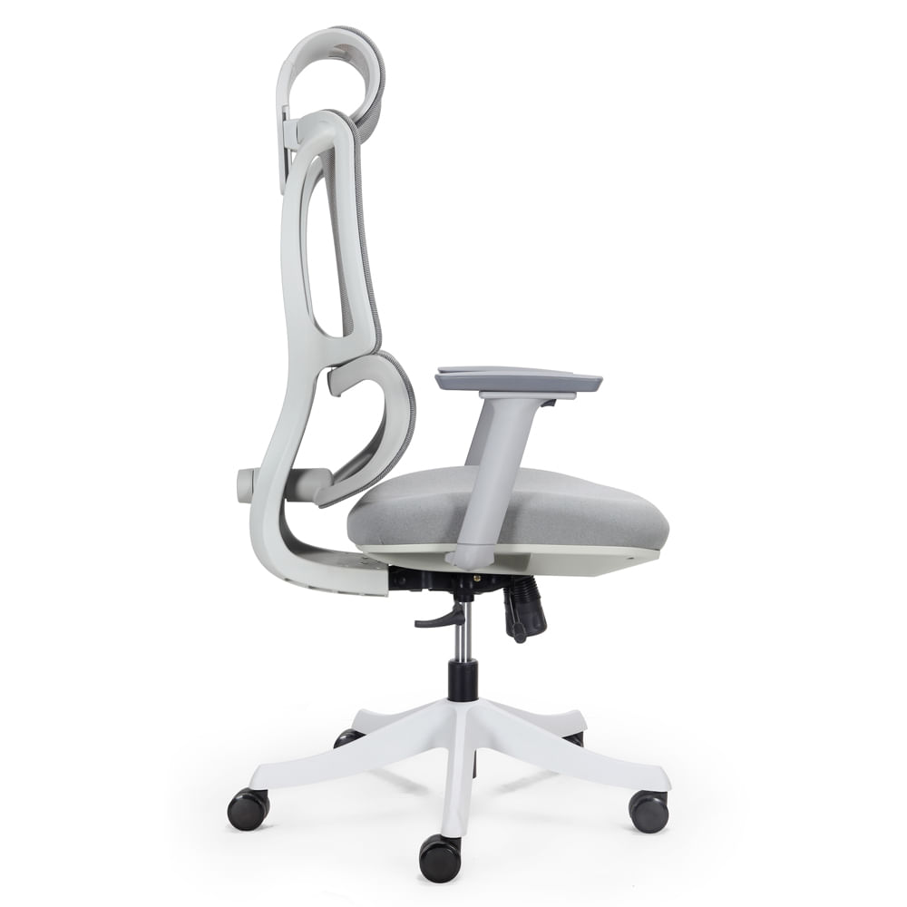 Silla Giratoria Dustin Gris