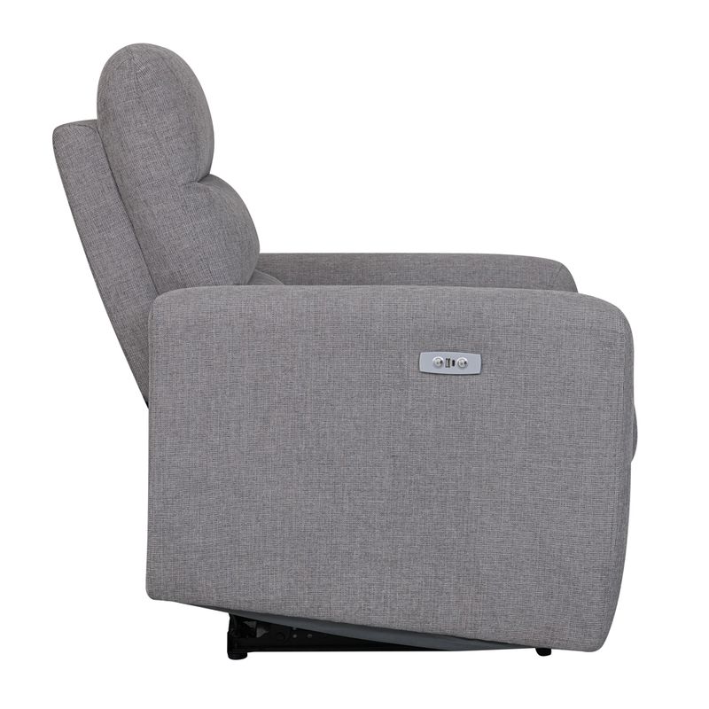 Butaca Lima Reclinable Eléctrica Tela Gris