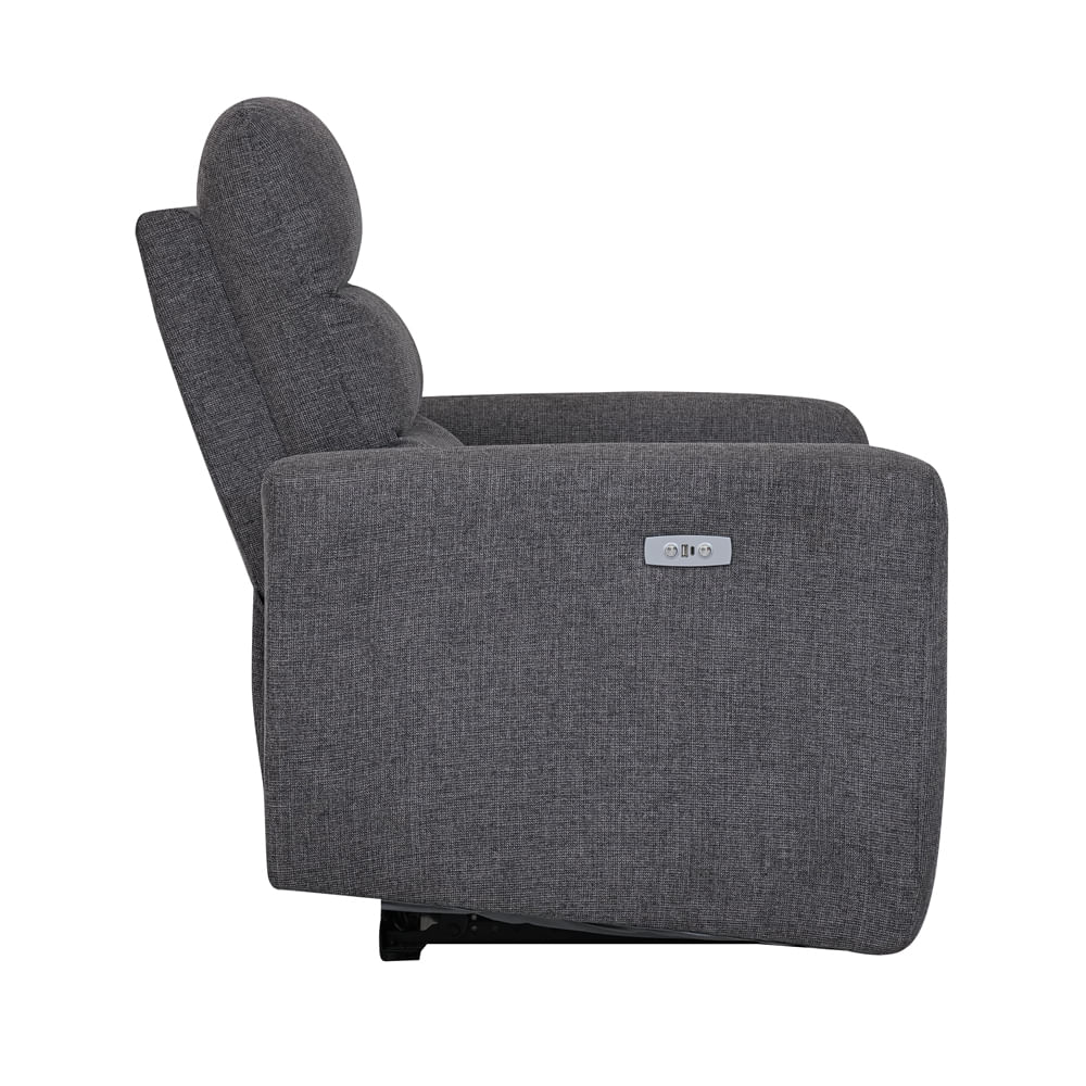 Butaca Lima Reclinable Eléctrica Gris Oscuro